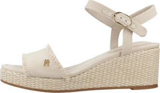Tommy Hilfiger Femme, Chaussures, Beige, Taille: 38 EU Eileen Wedges