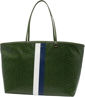 Tory Burch Femme, Sacs, Vert, Taille: ONE Size Racer Tote Bag