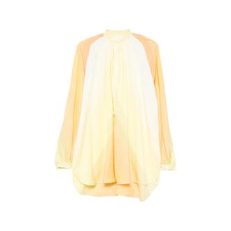 Marrakshi Life Long-sleeve Buttoned Mini Dress