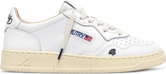 Autry Femme, Chaussures, Blanc, Taille: 40 EU Medalist Baskets
