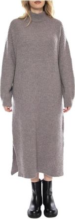 Minimum Femme, Robes, Gris, Taille: 34 FR Maxi Dress