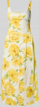 Mango Midikleid im Allover-Look Modell ISLAND