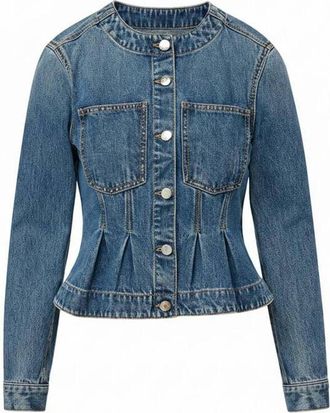 Veronica Beard Damen Jeansjacke aus Baumwolle ZAHARA