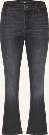 7 For All Mankind Bootcut Jeans Cropped Boot schwarz