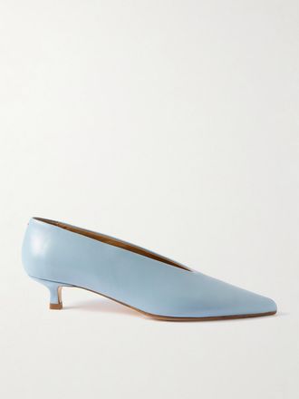 Aeyde Clara Pumps Aus Leder - Blau