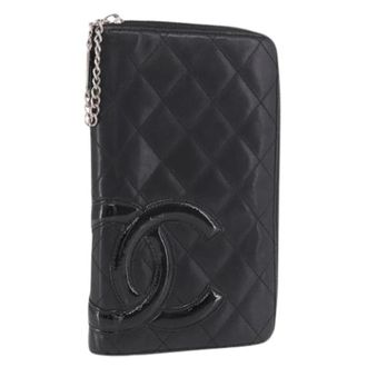 Chanel Pre-owned Leder Clutch - - Pre-owned - Damen - Schwarzk - ONE SIZE