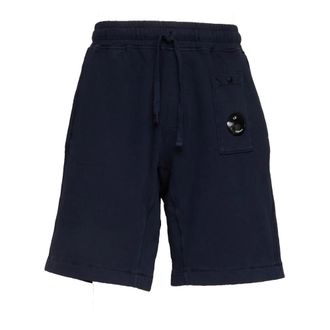 C.P. Company Bermuda Con coulisse Taschino con Lente applicato - - Shorts - Herren - Blau - L