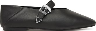 Tommy Jeans Ballerinas Tommy Jeans Tjw Ballerina Nappa Leather EN0EN03043 Schwarz
