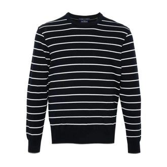 Paul & Shark Homme, Pulls, Noir, Taille: XL Pull en maille à col rond