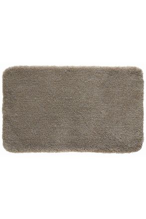 Kleine Wolke Badteppich Relax, Taupe, Textil, rechteckig, 60x100 cm, Textiles Vertrauen - Oeko-Tex, f&uuml;r Fu&szlig;bodenheizung geeignet, rutschhemmend, Badtextilien, Bade