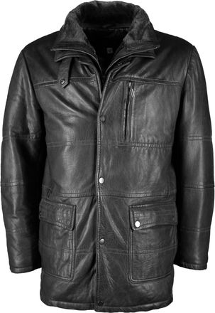 JCC Lederjacke Jcc-09-703 Black