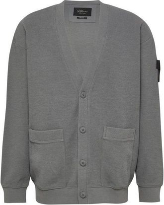 s.Oliver Sweatjacke Sweatshirt Jacke Relaxed-Fit-Cardigan aus strukturierter Sweatware