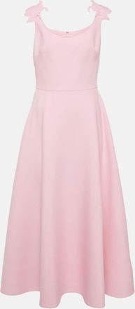 Valentino Midikleid aus Crepe Couture