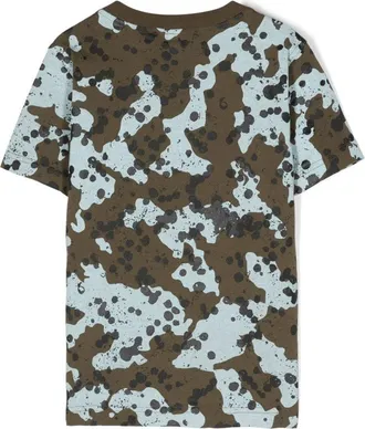 Stone Island Camouflage Cotton T-Shirt - Multicolor