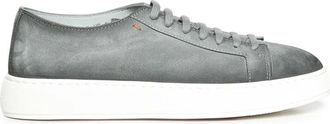 Santoni Homme, Chaussures, Gris, Taille: 42 EU Barta Baskets