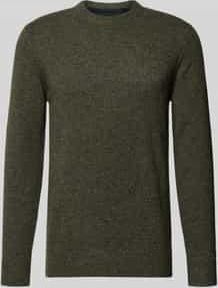 Barbour Pullover aus Woll-Seide-Mix mit Rundhalsausschnitt Modell TISBURY