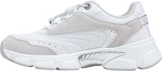 Guess Femme, Chaussures, Blanc, Taille: 38 EU Imeri Baskets