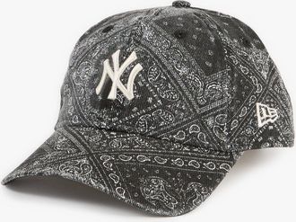 New Era Casquette Yankees 9TWENTY en coton m&eacute;lang&eacute;