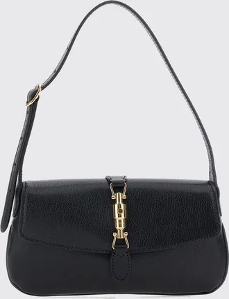 Gucci Jackie Mini-Schultertasche aus Leder mit abnehmbarem Riemen