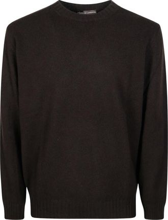 FILIPPO DE LAURENTIIS Lana Cachemire 90/10 Finezza 7 - Homme - Pulls - Brun - Taille: 3XL