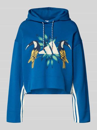 adidas Regular Fit Hoodie aus Baumwoll-Mix