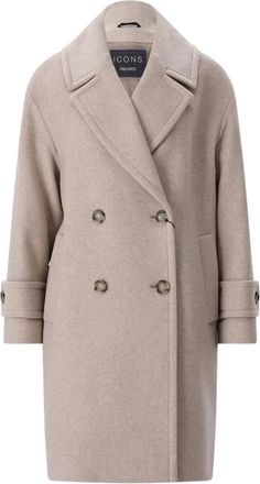 Cinzia Rocca Damen, M&auml;ntel, Beige, MGr&ouml;&szlig;e