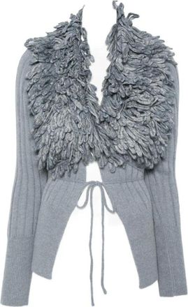 Liu Jo Femme, Pulls, Bleu, Taille: 36 FR Cardigans