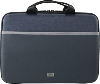 Hama Laptoptasche 14.1 Hardcase (mit Griff, Steppfutter, Reißverschluss, Tasche, Tasche, Tasche, Hardcase) Blau