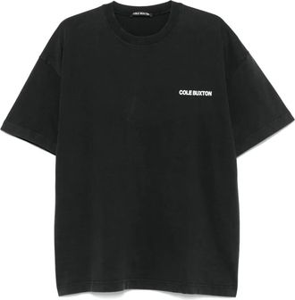 Cole Buxton t-shirt en coton - Noir
