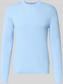 Lindbergh Relaxed Fit Strickpullover mit Rundhalsausschnitt