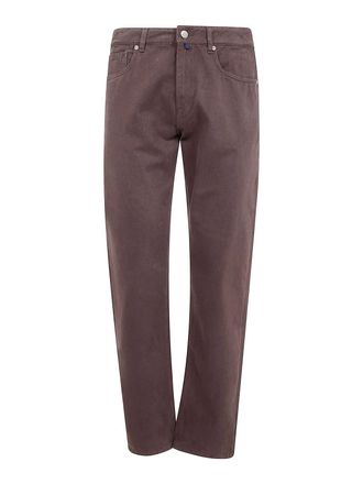 Incotex Jean Droit - Marron