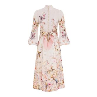 Zimmermann Femme, Robes, Multicolore, Taille: 40 FR Rebellion Button Midi Dress