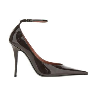 Amina Muaddi Anok Pump 105 - - Shoes - Damen - Braun - 39 1/2 EU