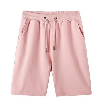 Generic Short court pour homme avec poches profondes, short ample, adapt&eacute; pour la course, la maison pour les loisirs, rouge, XXL