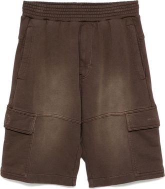 Alyx Stückgefärbte Cargo-Shorts - Braun