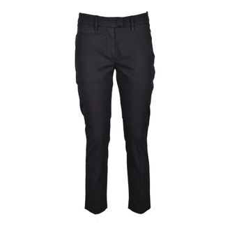 Dondup Baumwoll Elasthan Hose - - Trousers - Damen - Schwarzk - W31
