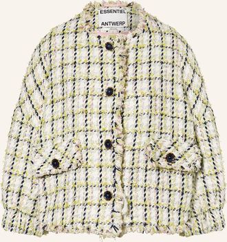 Essentiel Kastenjacke Jayden Mit 3/4-Arm gruen