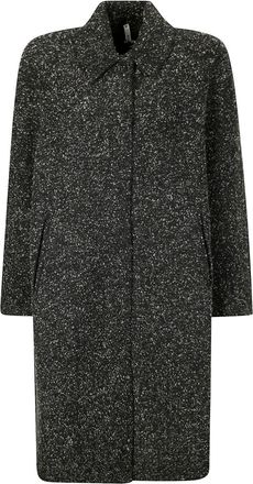 Boboutic Klassischer Kurzmantel - Schwarz