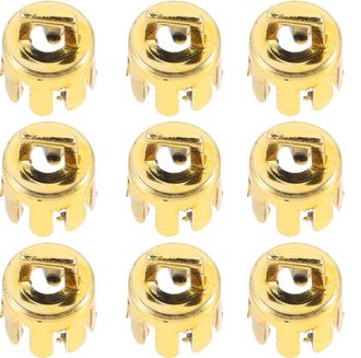 Aboofan 12st&uuml;cke Weihnachtskugel Anh&auml;ngerkappen Aufh&auml;ngekugeln Ersatzkugeln Endkappen f&uuml;r DIY Requisiten