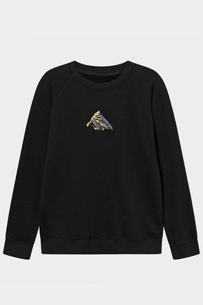 Dedicated Herren vegan Sweatshirt Malmoe Peak Schwarz