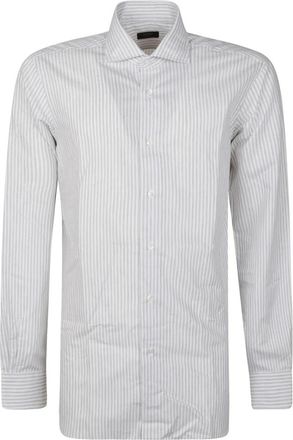Barba Herrenhemden - - Shirts - Herren - Grau - L