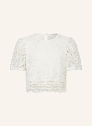 s.Oliver S.Oliver Red Blusenshirt Aus Spitze weiss