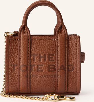 Marc Jacobs Taschenanhänger The Nano Tote braun