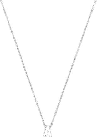 Luxenter Halskette mit Alphabet-Finish - Buchstabe A, Mediano, Metall, ohne Edelstein, Mediano, Metall, Kein Edelstein