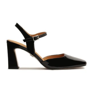 Kazar Femme, Chaussures, Noir, Taille: 41 EU Escarpins semi-ouverts vernis Darya