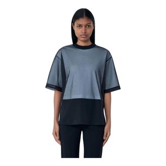 Sportmax Femme, Tops, Noir, Taille: 38 FR Ottelia T-shirt