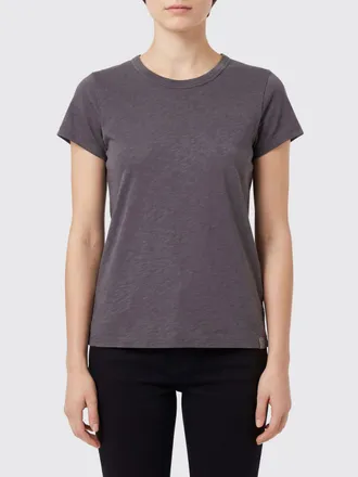 Rag & Bone T-Shirt Damen Farbe Taubengrau