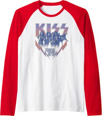 Kiss 1974 Blitz Raglan