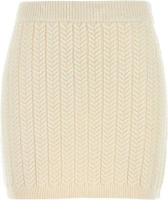 Sportmax Femme, Jupes, Beige, Taille: 44 FR Earry1 Mini Skirt