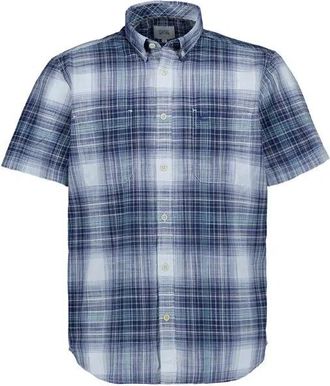 Camel Active Herren Hemden blau kariert